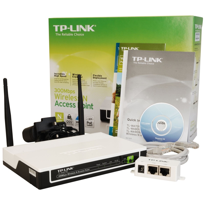 Specificaties van TP-Link TL-WA801ND-300Mbps Wireless N Access Point ...