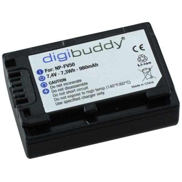 Specificaties van Digibuddy Sony NP-FV50 - Tweakers