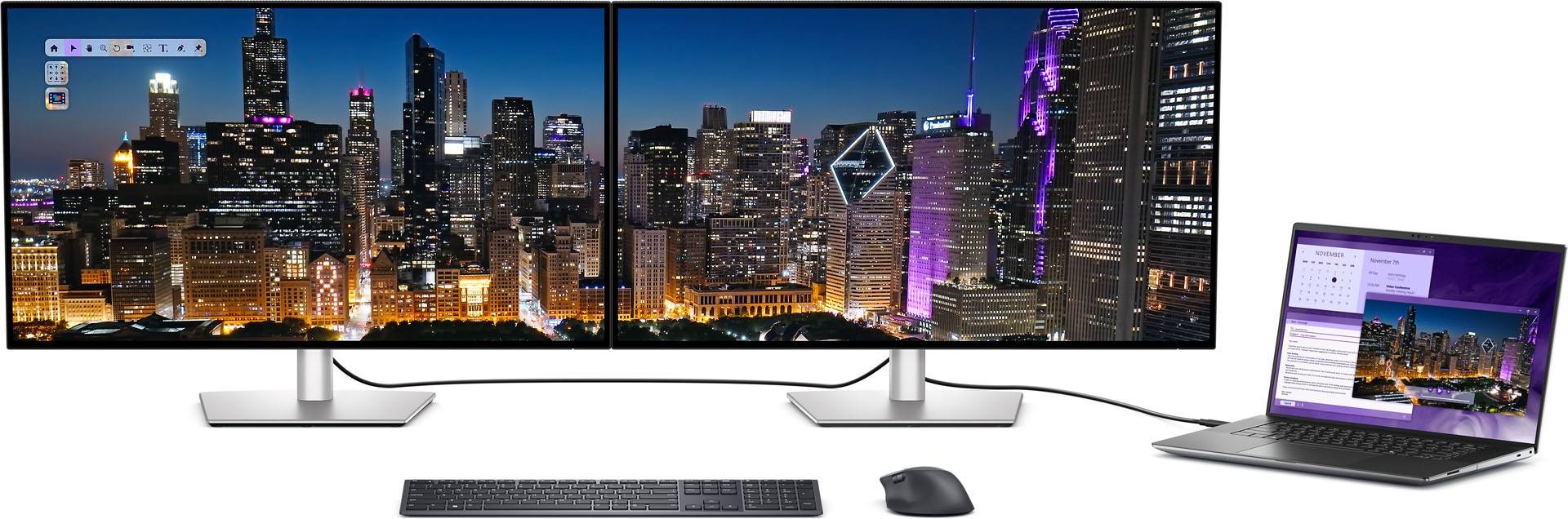 Dell presenteert 4k-ips-monitors met 3000:1-contrast - Tweakers