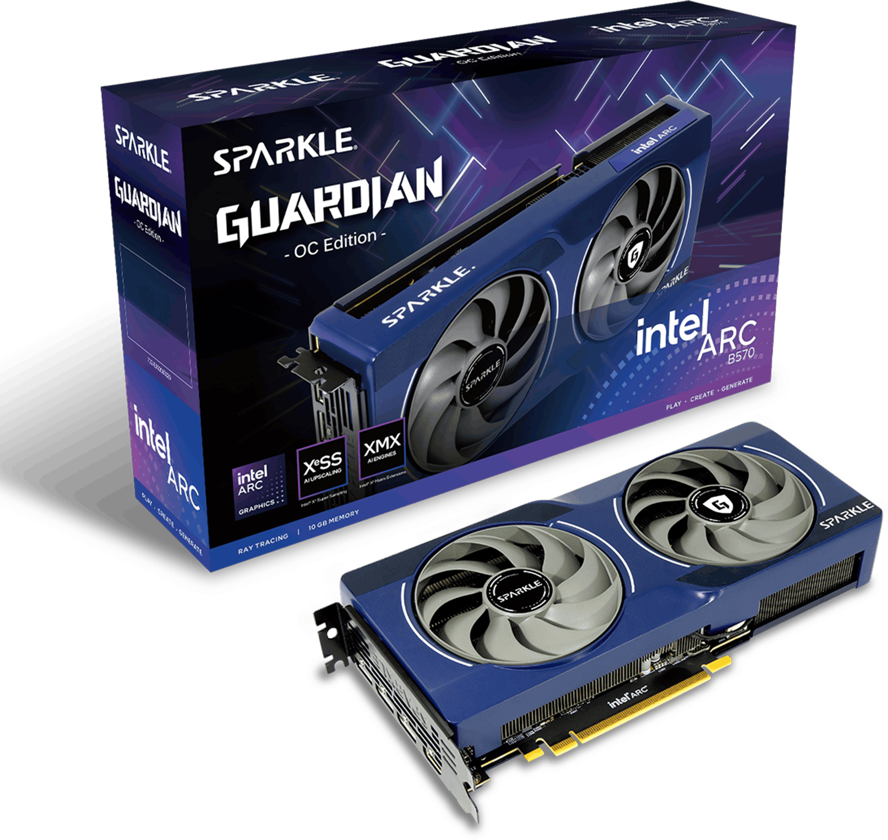 Sparkle Intel Arc B570 GUARDIAN OC: beste prijs - Tweakers