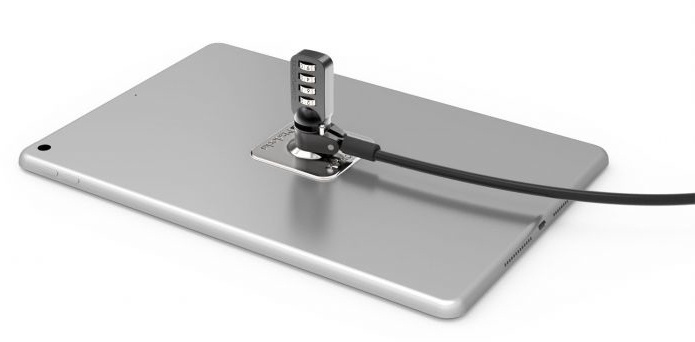 Compulocks Universal Tablet Cable Lock - 3M Plate - Silver Combination ...