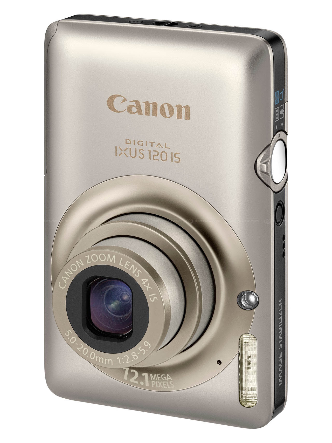 Specificaties van Canon Ixus 120 IS Zilver - Tweakers