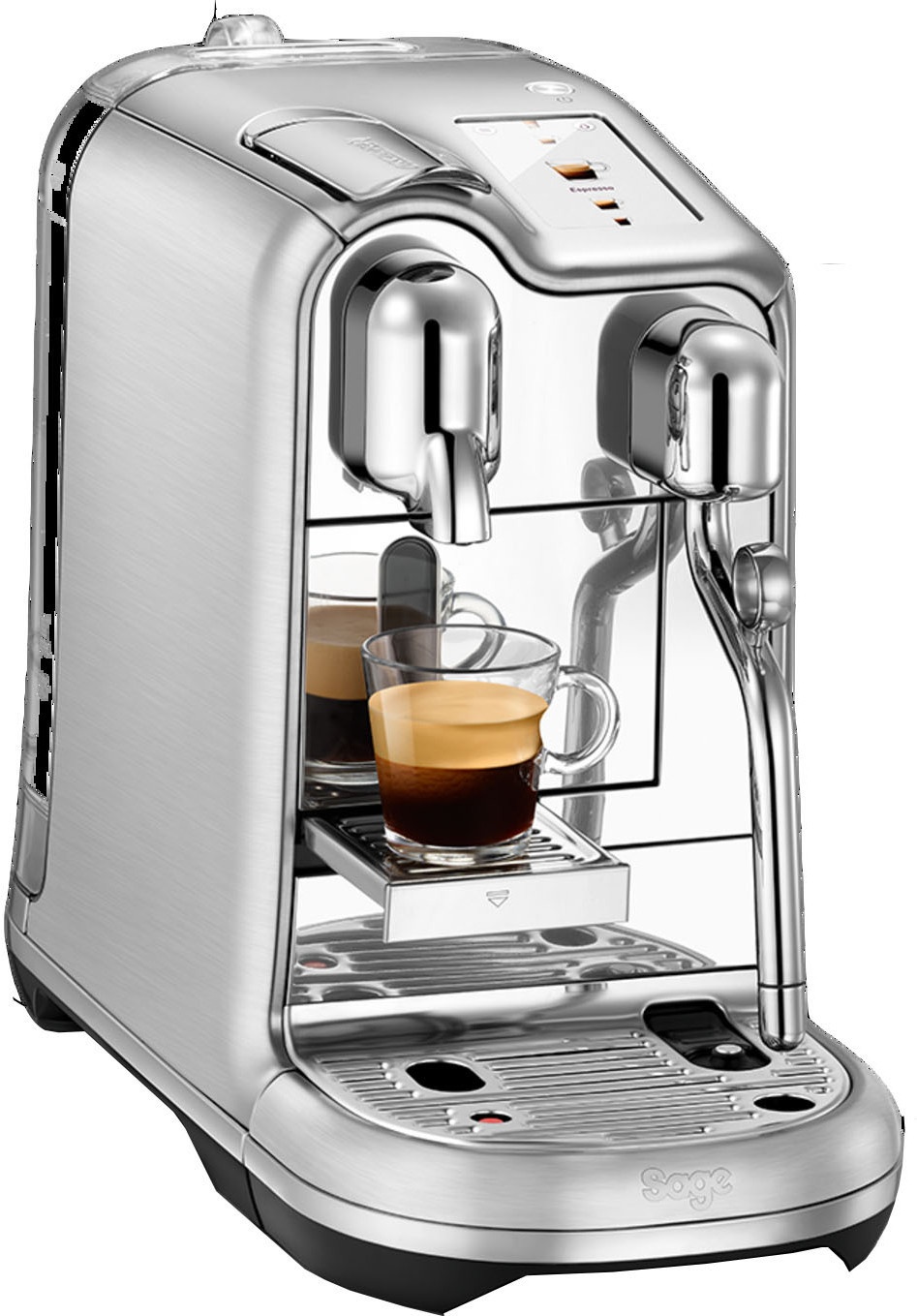 Specificaties van Sage Nespresso Creatista Pro Zilver - Tweakers