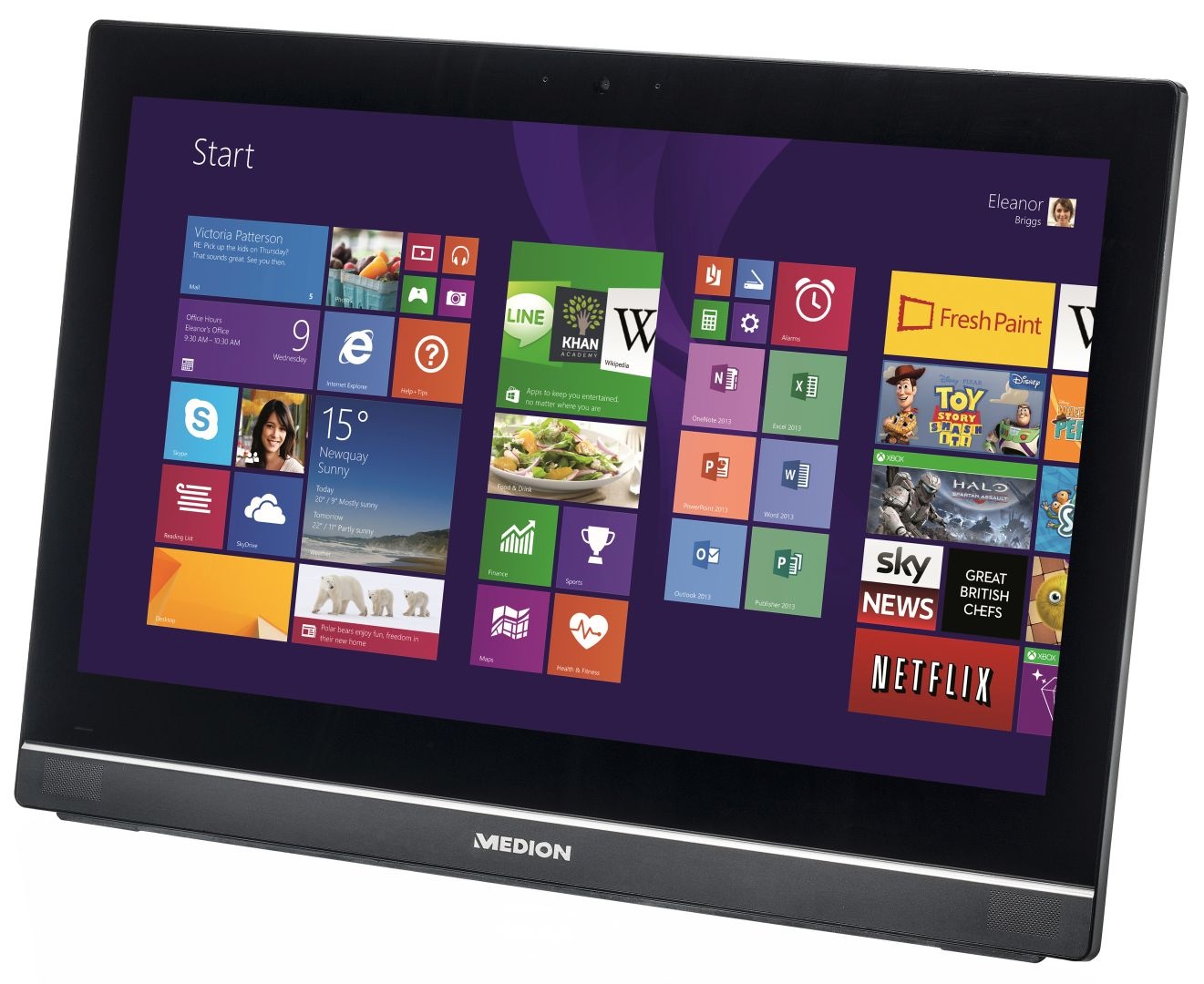 Medion kondigt 19,5"-all-in-one voor minder dan 500 euro aan - Tweakers