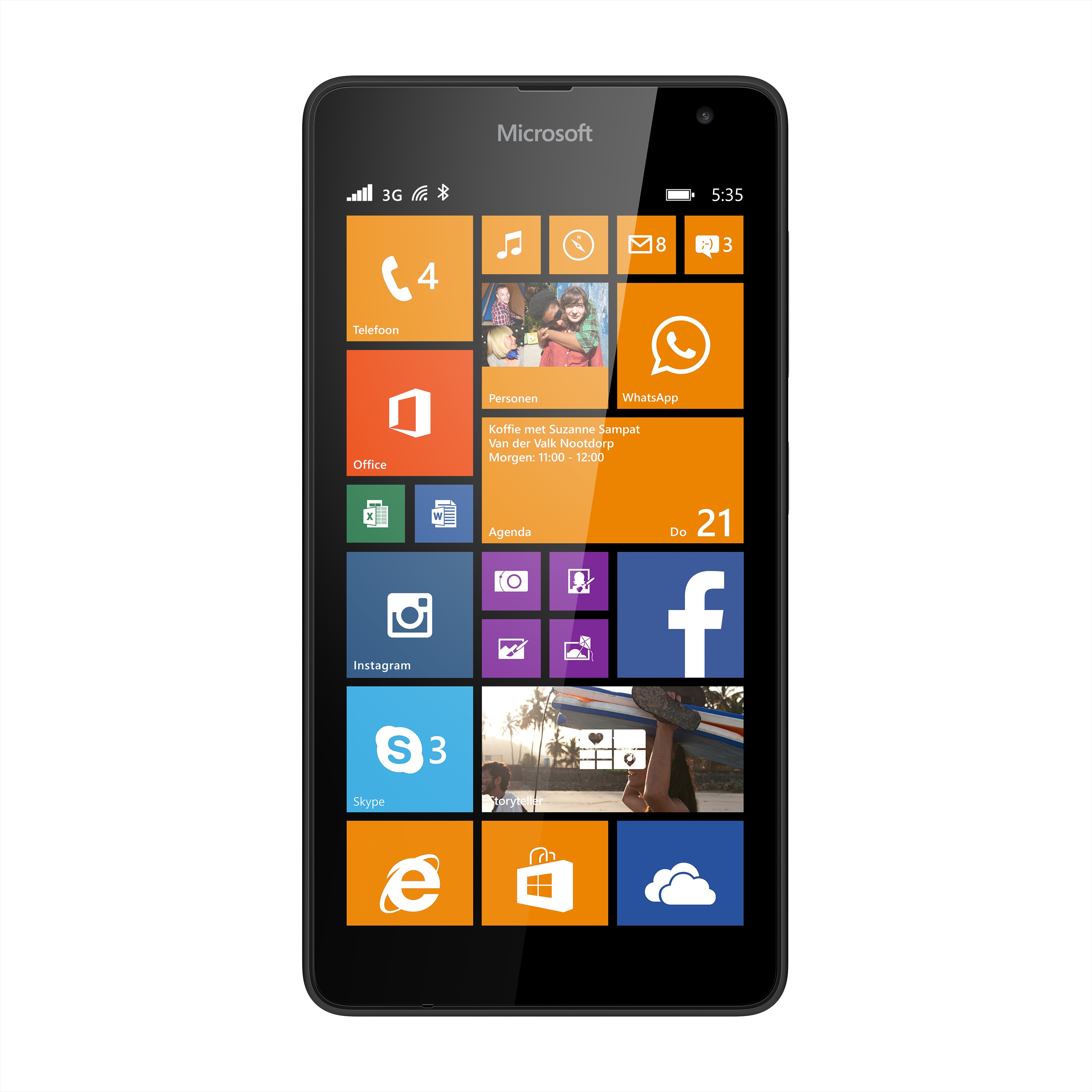 Microsoft Lumia 535 Zwart (T-mobile-prepaid) kopen? - Prijzen - Tweakers