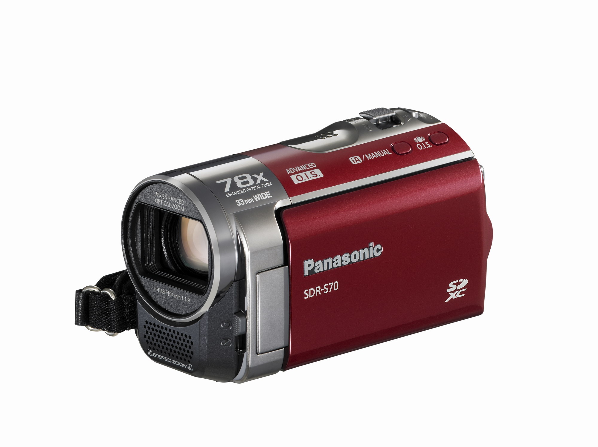 Specificaties van Panasonic SDR-S70 Rood - Tweakers