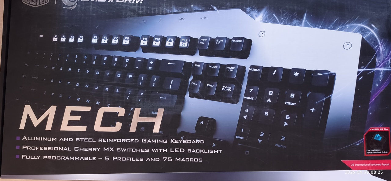 Cooler Master Storm Mech Mechanical Gaming Keyboard aangeboden - Vraag ...