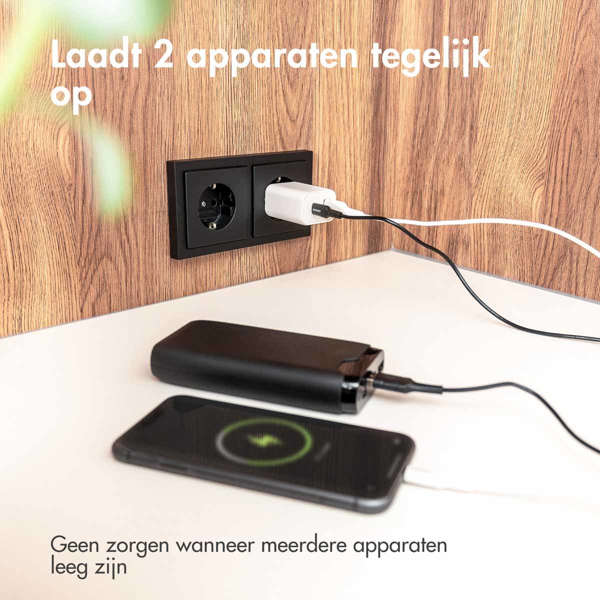 Specificaties van Accezz Power Plus Wall Charger - Oplader USB-C & USB ...