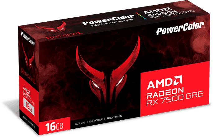 Specificaties van Powercolor Red Devil AMD Radeon RX 7900 GRE 16GB ...