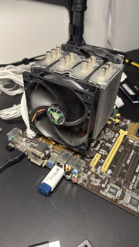 ASUS Z87 C setje met i5 4670, 4GB en Scythe Mugen koeler aangeboden ...