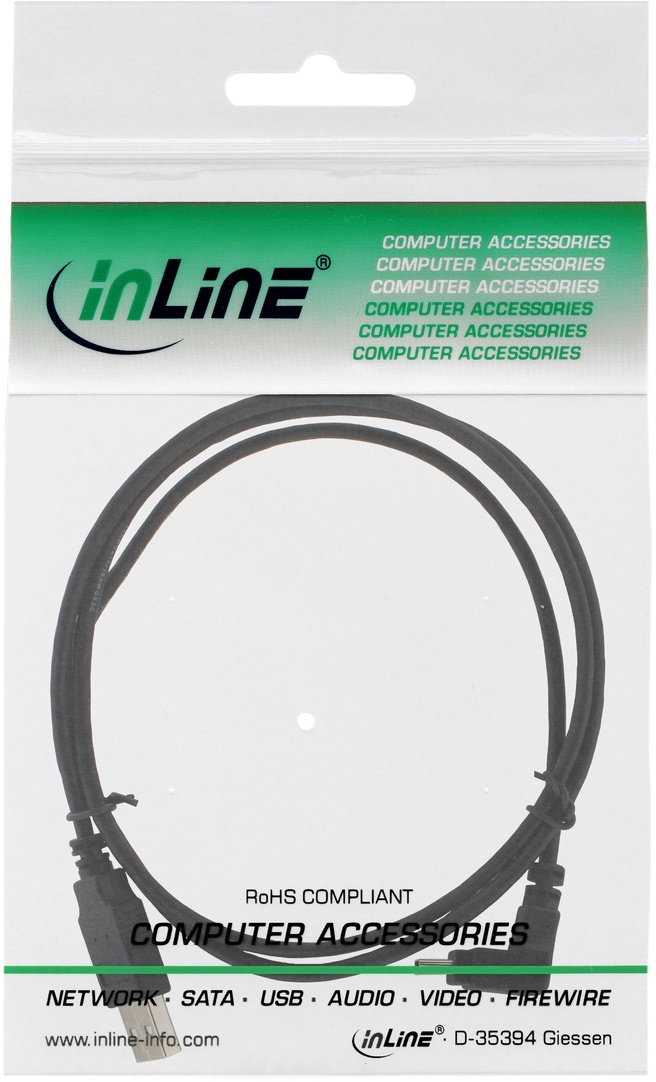 Specificaties van InLine 34250 Zwart - Tweakers