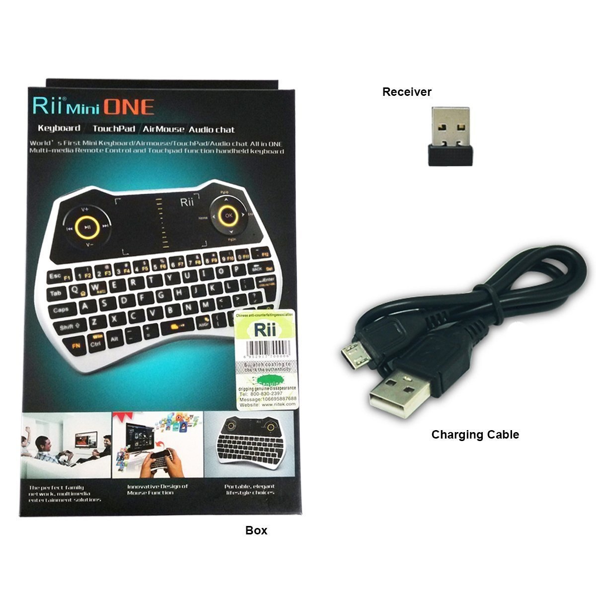Rii Mini Wireless Keyboard i28 - tweakopi - Product reviews - Tweakers