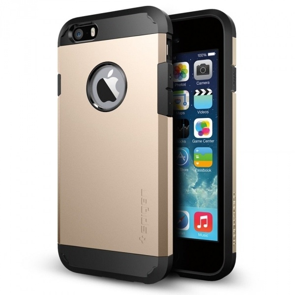 Spigen Case Tough Armor Apple iPhone 6 (4.7) SGP10970 (champagne gold ...