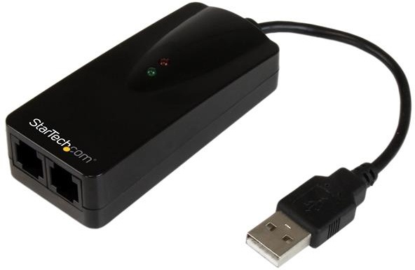 Specificaties van Startech.com Externe 2 poorts USB Modem 56K Internet ...