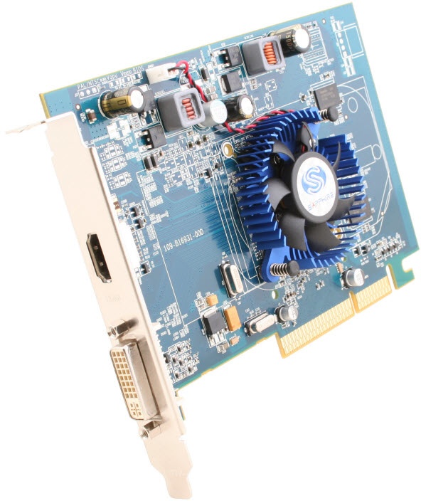 Sapphire HD3450 512MB DDR2 AGP - Kenmerken - Tweakers