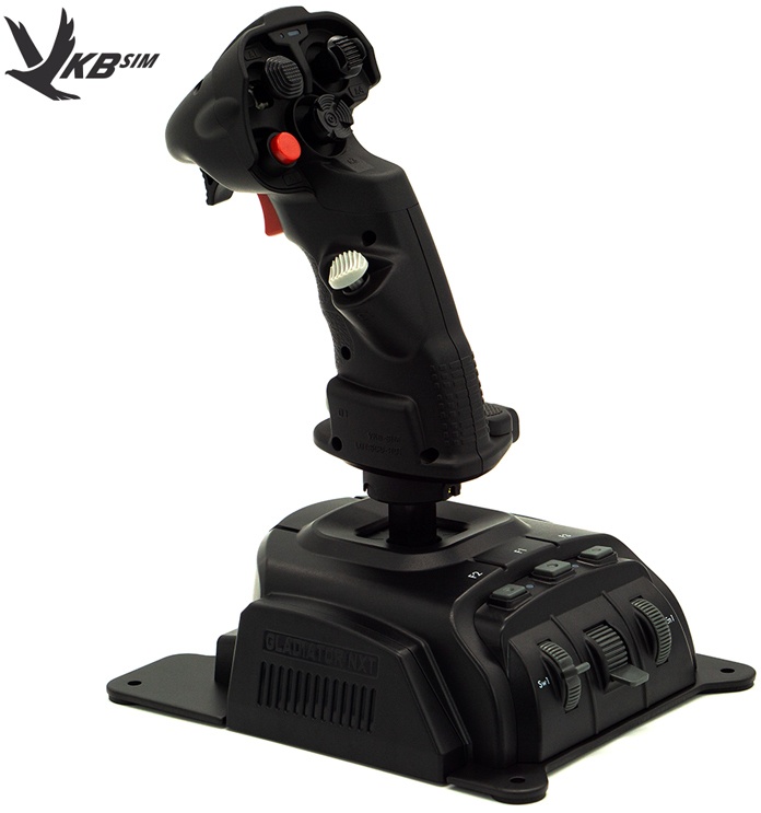 VKB-Sim Gladiator NXT EVO ‘Space Combat Edition’ Premium Zwart: beste ...