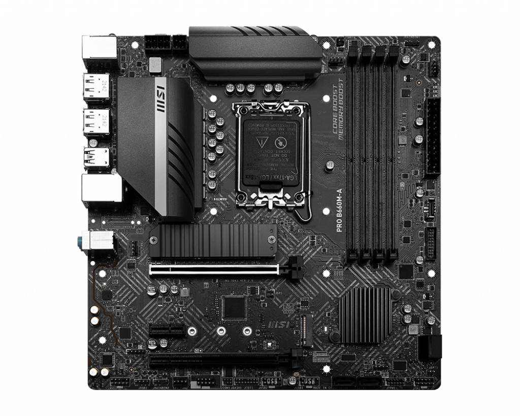 Specificaties van MSI Pro B660M-A - Tweakers