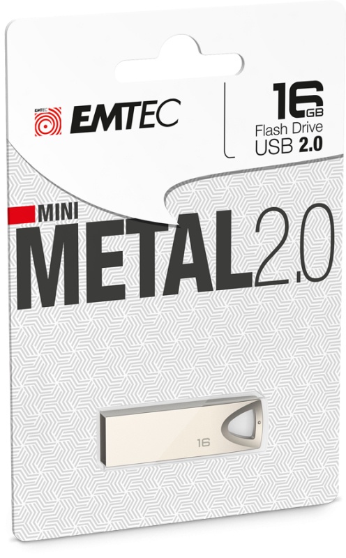 Specificaties van Emtec C800 Mini Metal Silver 2.0 16GB Zilver - Tweakers