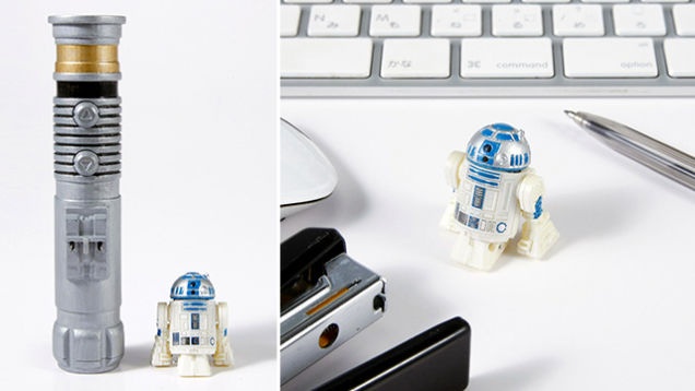 Mini-R2-D2 heeft besturing via Lightsaber-afstandsbediening - Computer ...