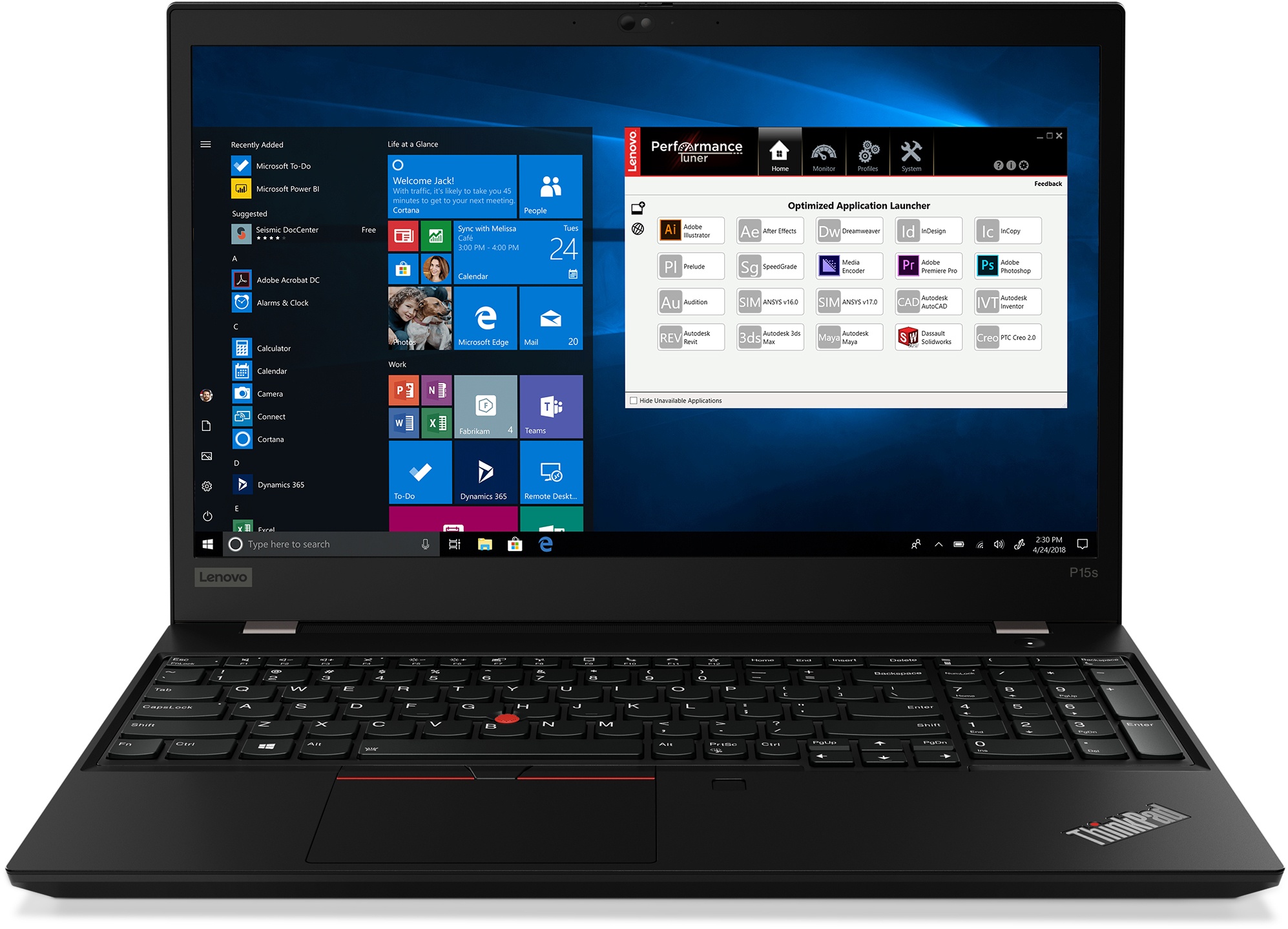 Specificaties van Lenovo ThinkPad P15s Gen 1 (20T40008MH) - Tweakers