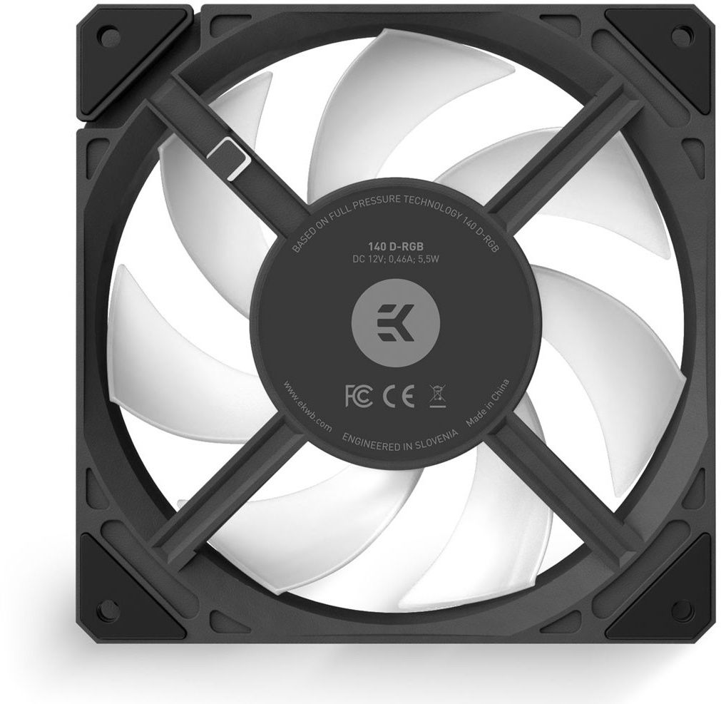 Specificaties van EK Water Blocks Loop Fan FPT 140 D-RGB, 140mm - Tweakers
