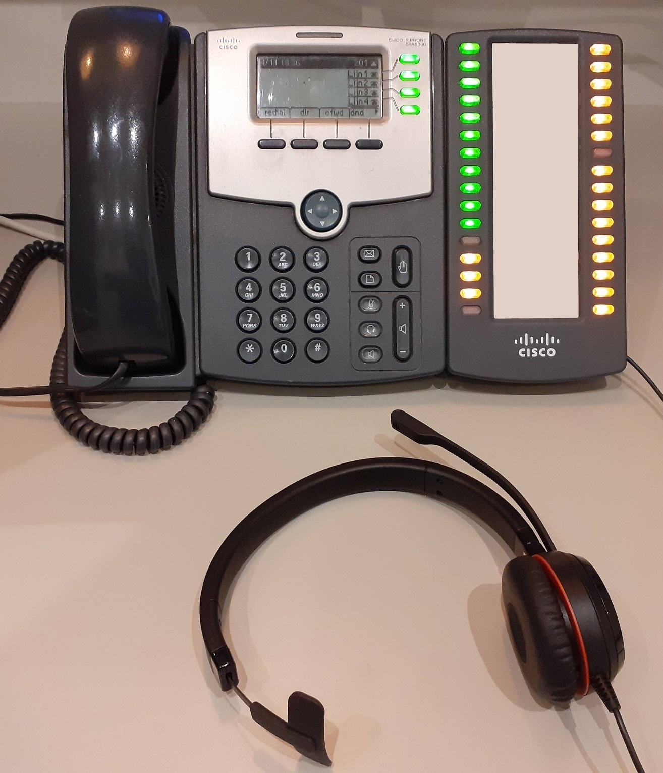 Headset voor Cisco SPA504G IP-telefoon - Koopadvies en leveringen ...