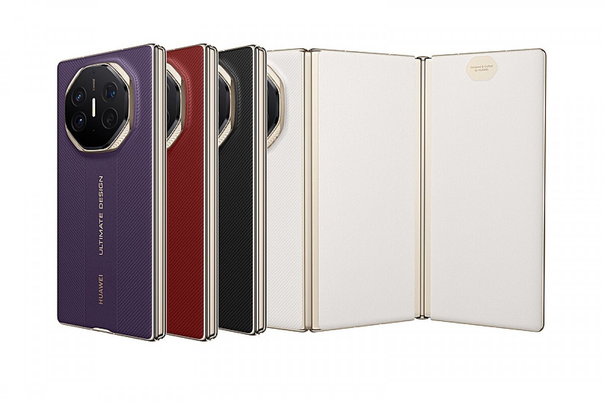 Huawei introduceert Mate XTs-telefoon met dubbel vouwbaar scherm en ...