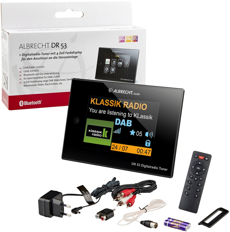 Albrecht DR 53 DAB+/FM/ Digitale Radiotuner - Kenmerken - Tweakers