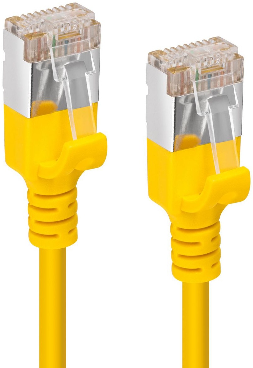 Microconnect V-FTP6A01Y-SLIM Geel - Kenmerken - Tweakers