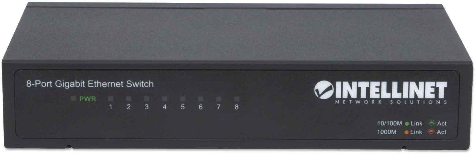 Intellinet 8-Port Gigabit Ethernet Switch - Kenmerken - Tweakers