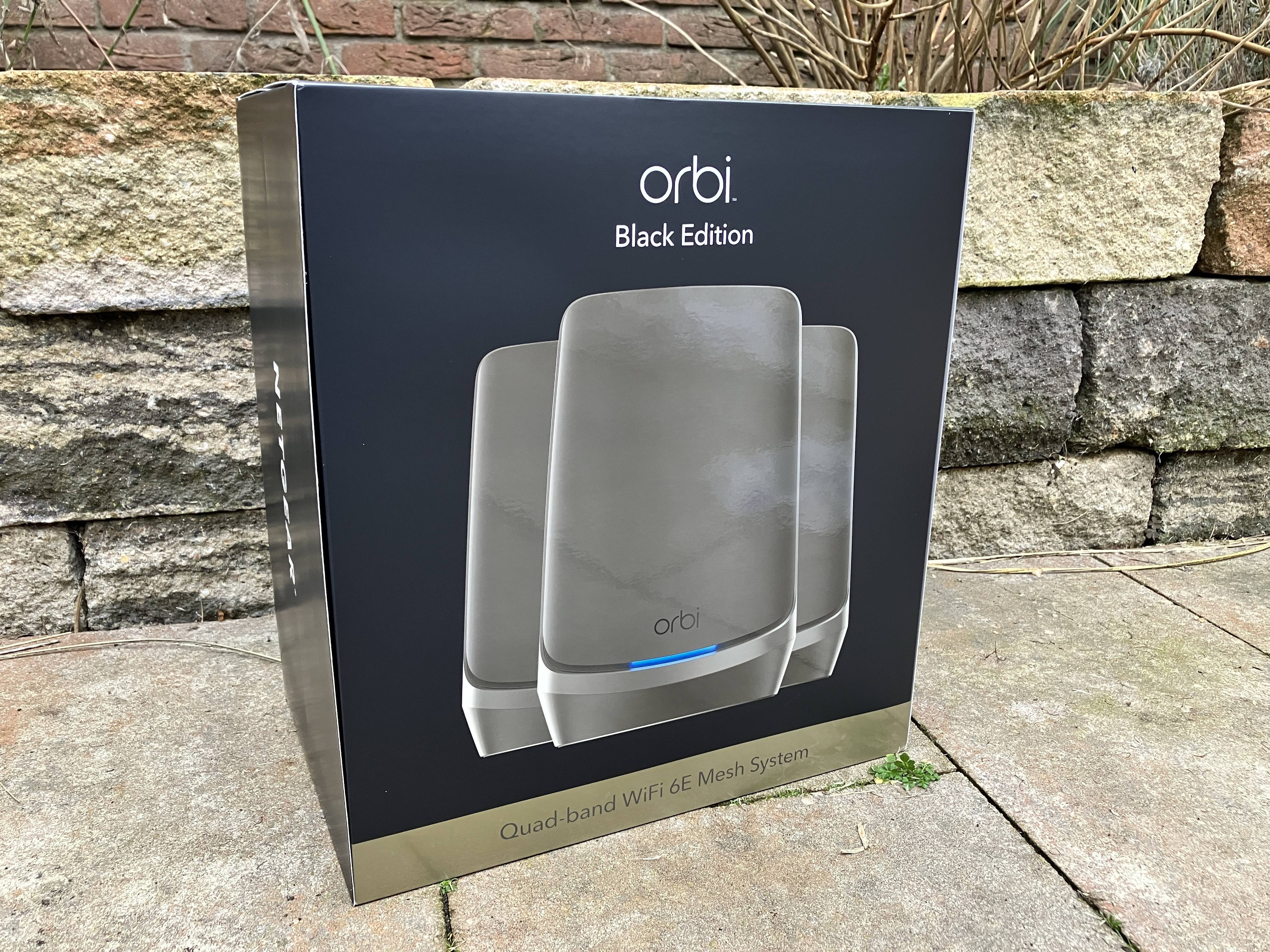 Netgear Orbi AXE11000 Mesh WiFi 6E-systeem (RBKE963B) | 3 stuks | Black ...