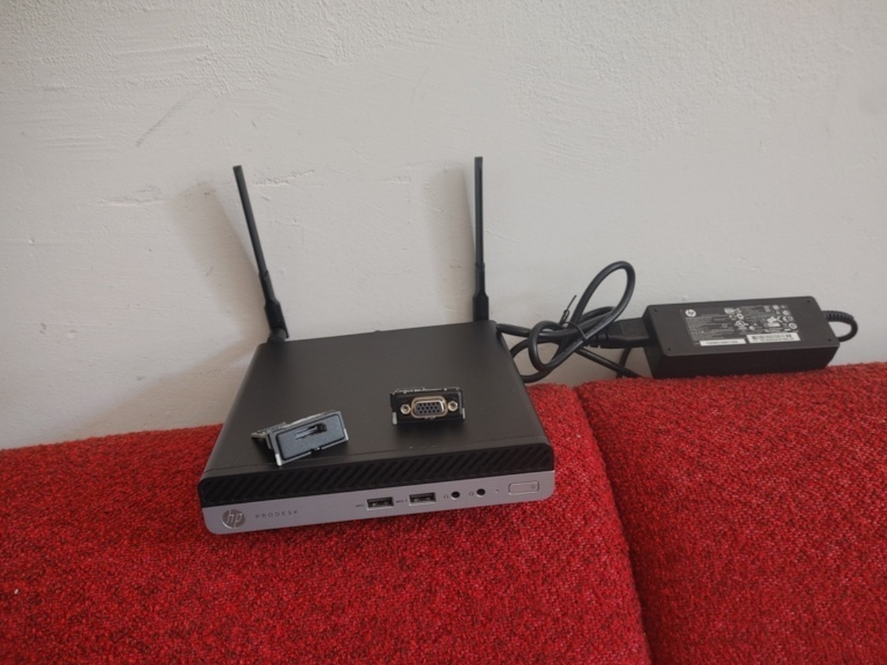 HP Prodesk mini G5 G5420T + 8GB + Wifi + (HDMi, VGA, DP ) Geen HDD/SSD ...