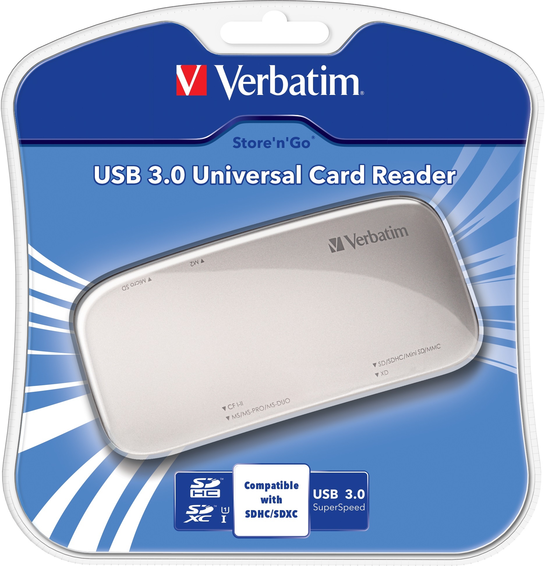 Verbatim USB 3.0 Universal Memory Card Reader - Kenmerken - Tweakers