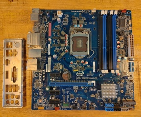 Intel Desktop Board DH77EB Socket 1155 mATX Moederbord aangeboden ...