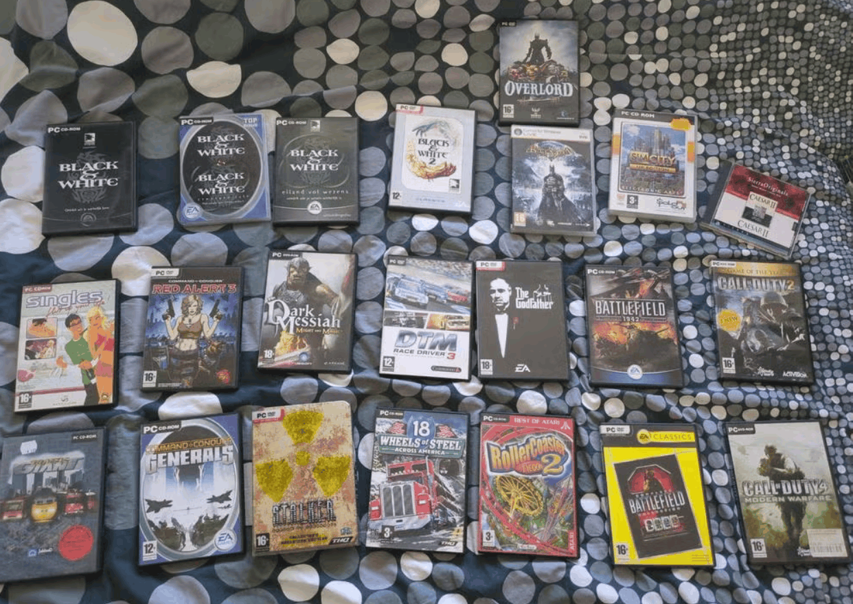 Partij van 22 (oude) PC games aangeboden - Vraag & Aanbod - Tweakers