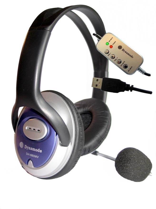Dynamode Skype Stereo ClearSound headphone with Mic. - Kenmerken - Tweakers