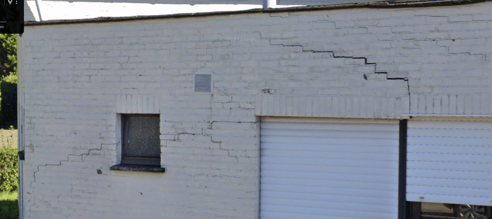 Scheur in muur en verzakking - Bouwen en klussen - GoT