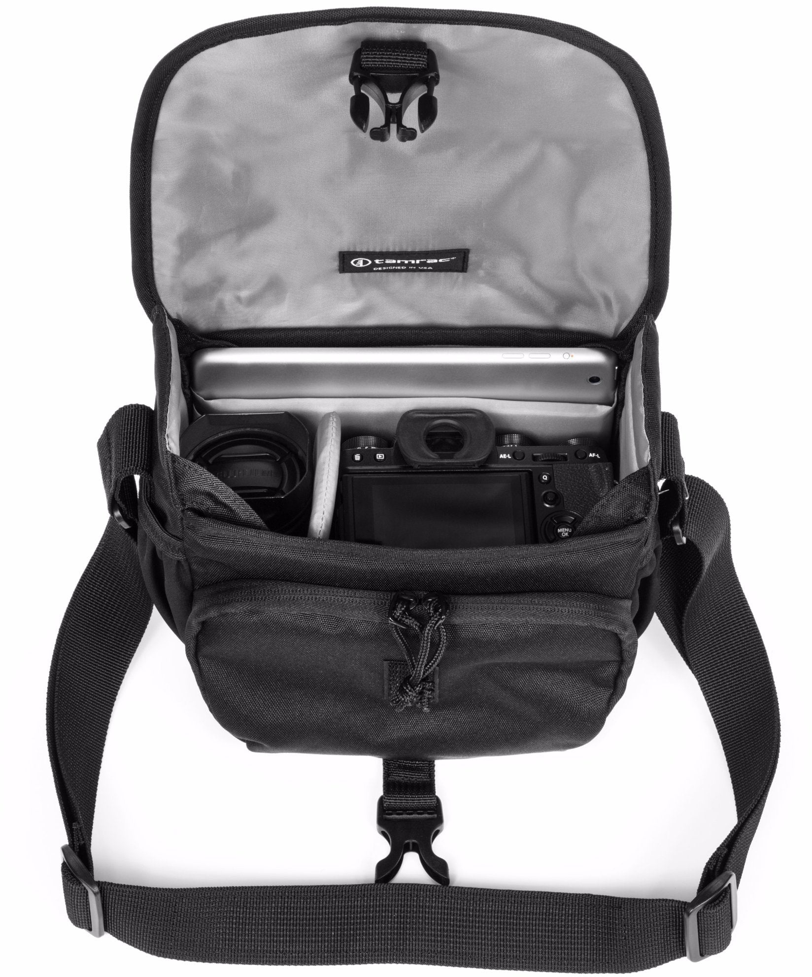 Specificaties van Tamrac Rally 2 Grijs, Zwart - Tweakers