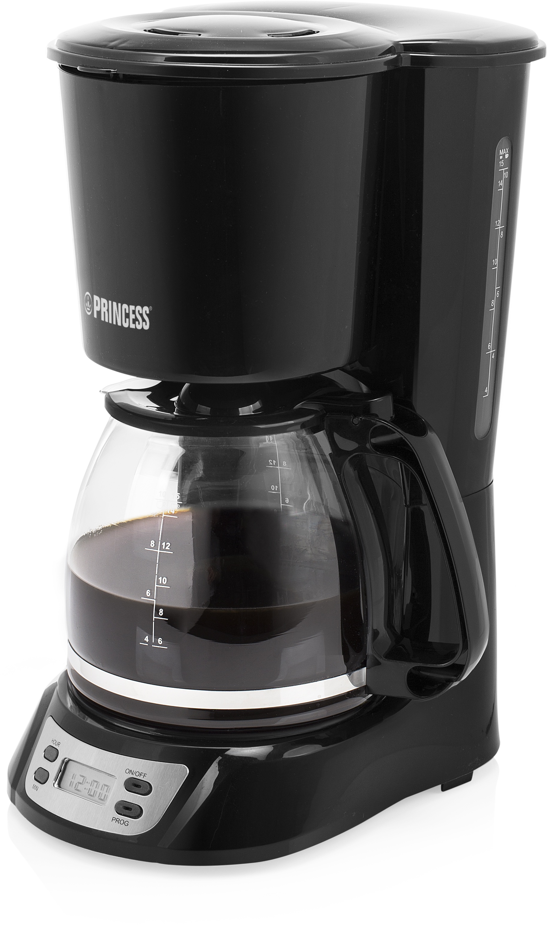 Specificaties van Princess 246007 Coffee Maker Classic Black Deluxe ...