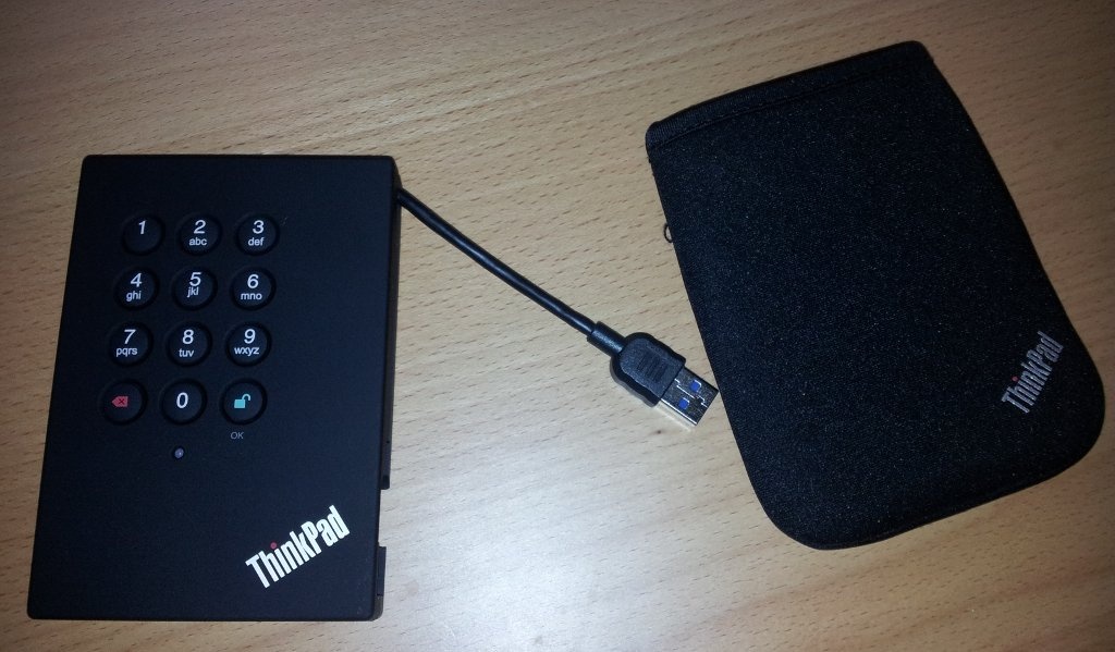 Lenovo ThinkPad USB 3.0 Secure Hard Drive 750GB Zwart - deef- - Product ...