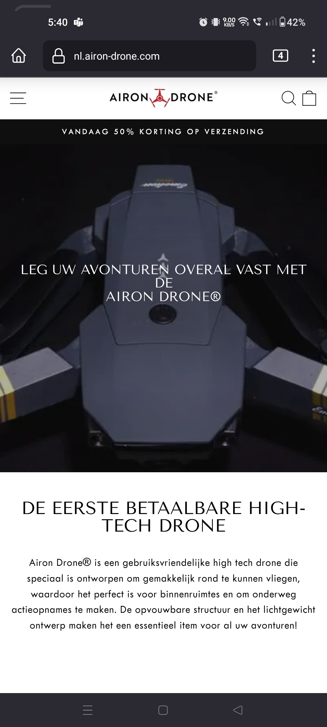 AIRON Drone ? SCAM - Foto- en videohardware en koopadvies - GoT