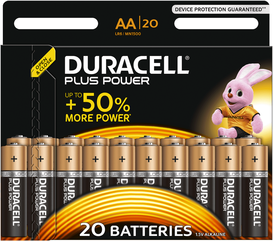 Duracell Plus Power Alkaline AA-batterijen - 20 stuks: beste prijs ...