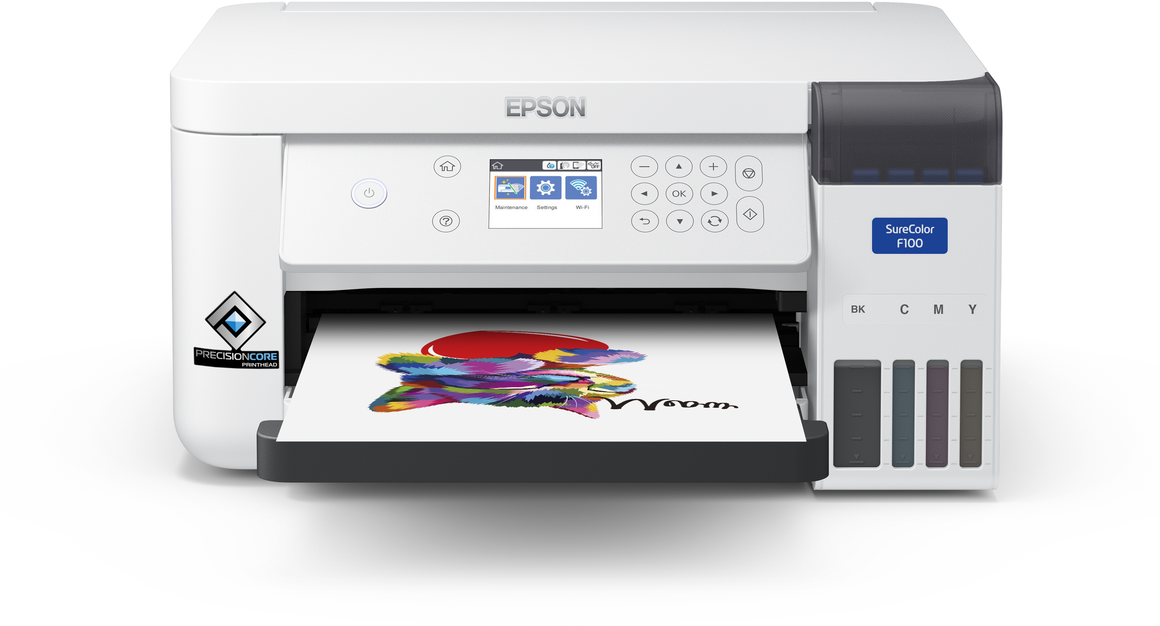 Specificaties van Epson SureColor SC-F100 A4-dye sublimatieprinter ...