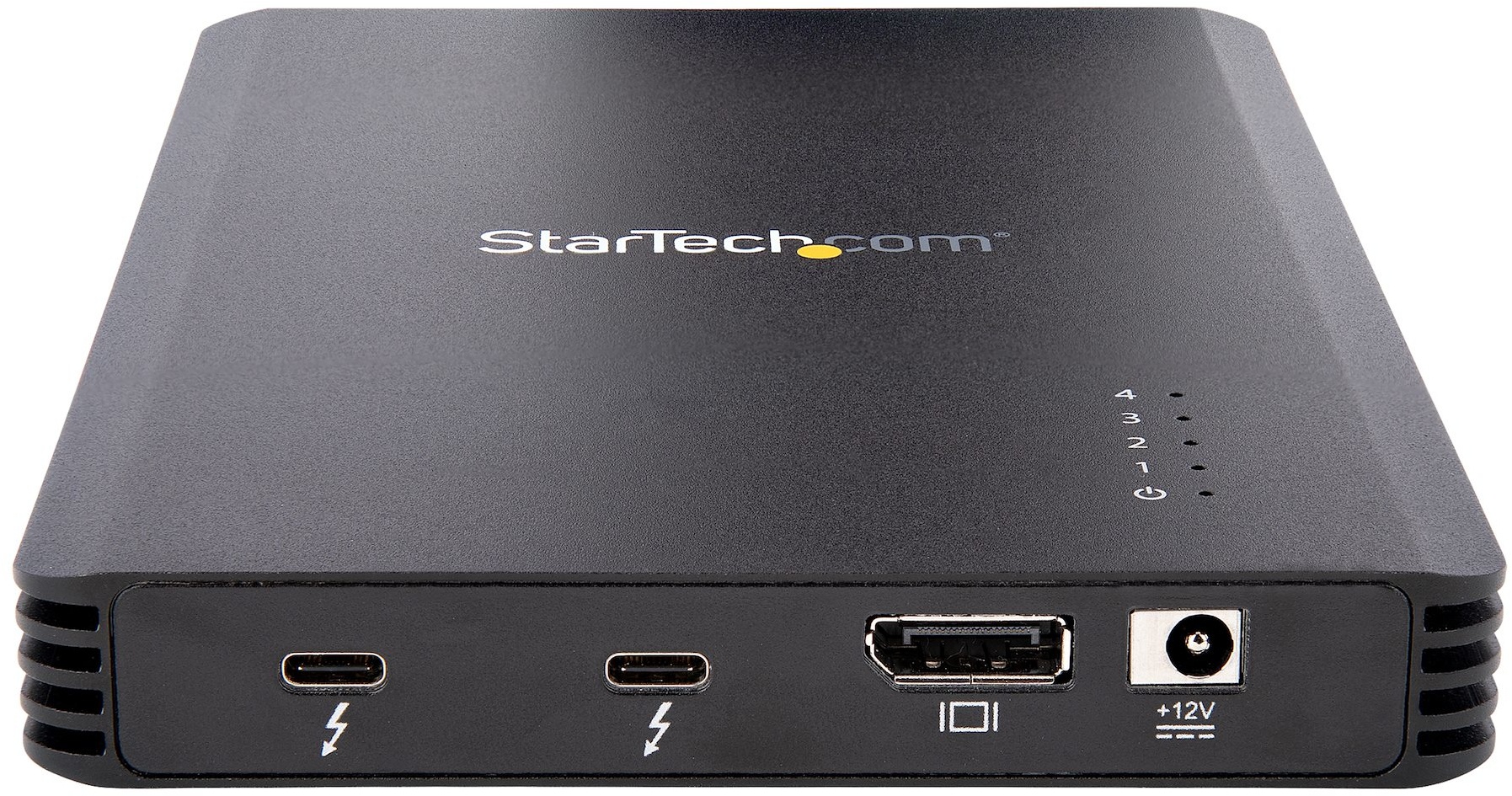 Specificaties van Startech.com 4 Bay Thunderbolt 3 NVMe Behuizing Zwart - Tweakers