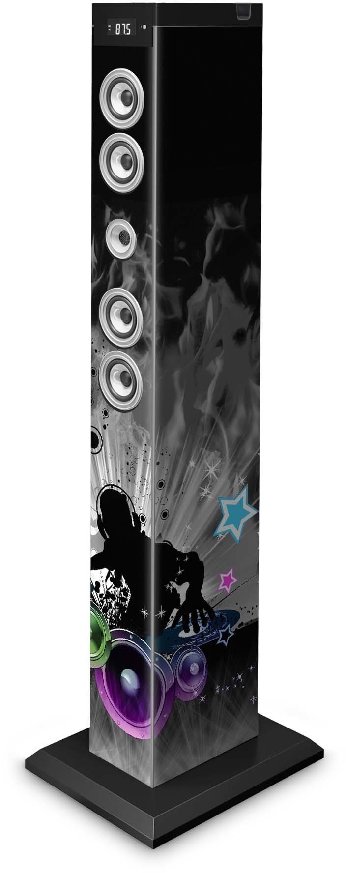 Bigben Interactive Multimedia Tower Zwart met lichteffecten (v3) kopen ...