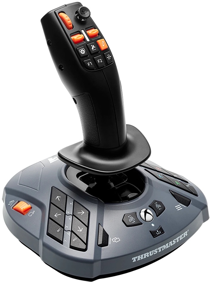 Specificaties van Thrustmaster SimTask Farm Stick X Grijs, Zwart - Tweakers