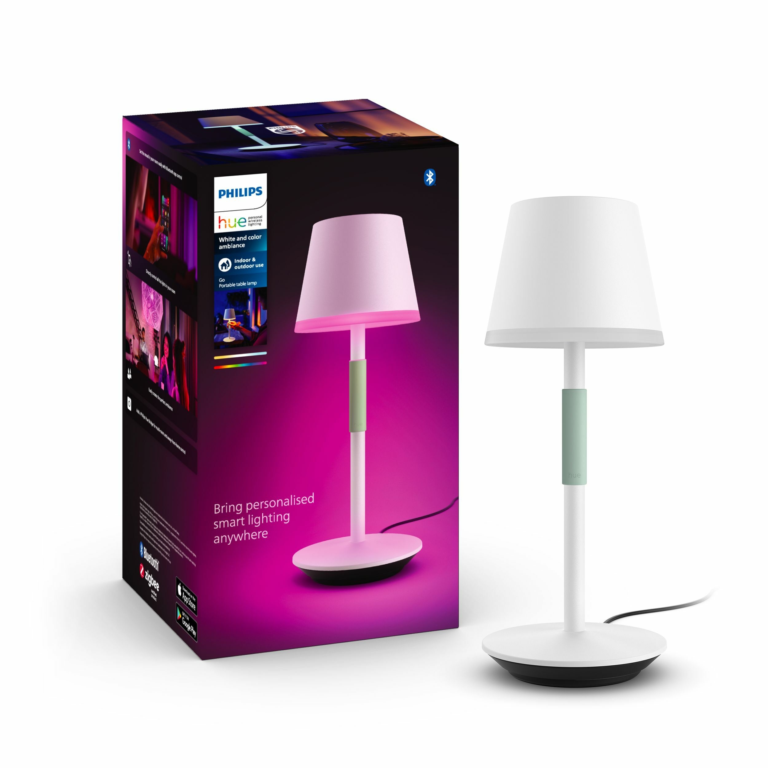 Signify introduceert Philips Hue-railsysteem en draagbare Hue Go ...