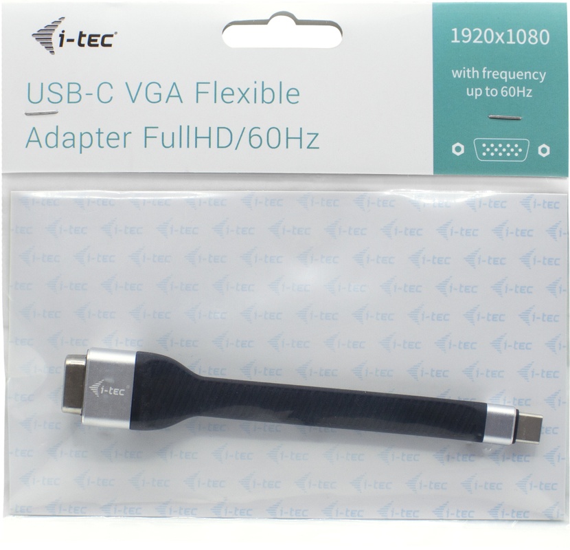 i-tec USB-C Flat VGA Adapter 1920 x 1080p/60 Hz Zwart - Kenmerken ...
