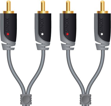 Specificaties van Sinox 1m RCA Grijs - Tweakers