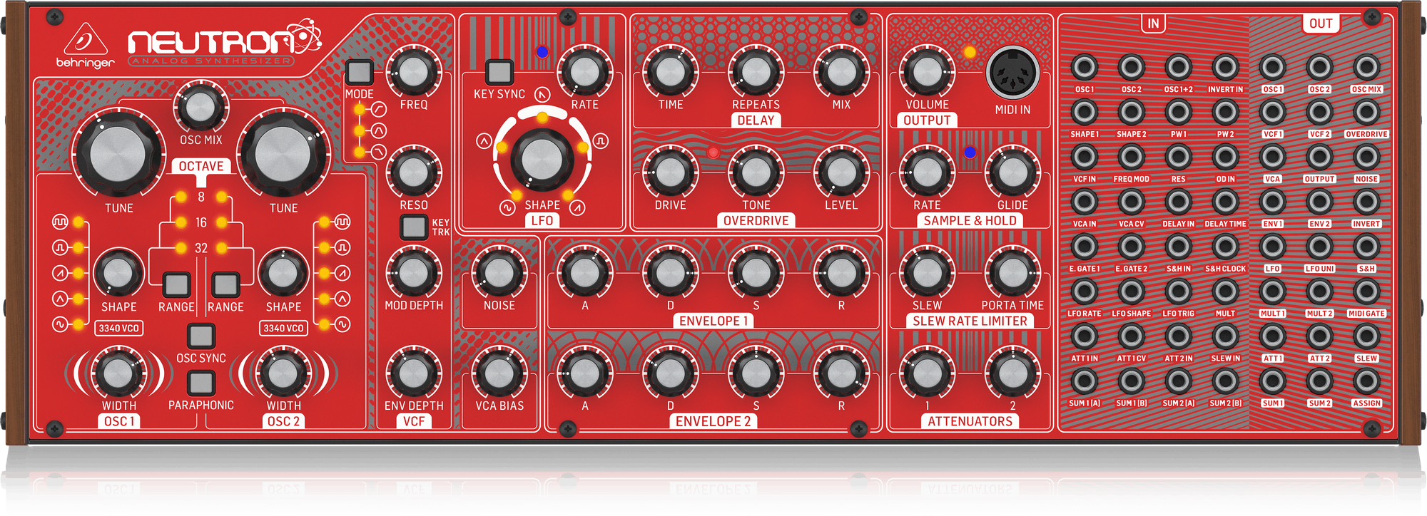 Behringer Neutron semi-modulaire analoge synthesizer: beste prijs ...